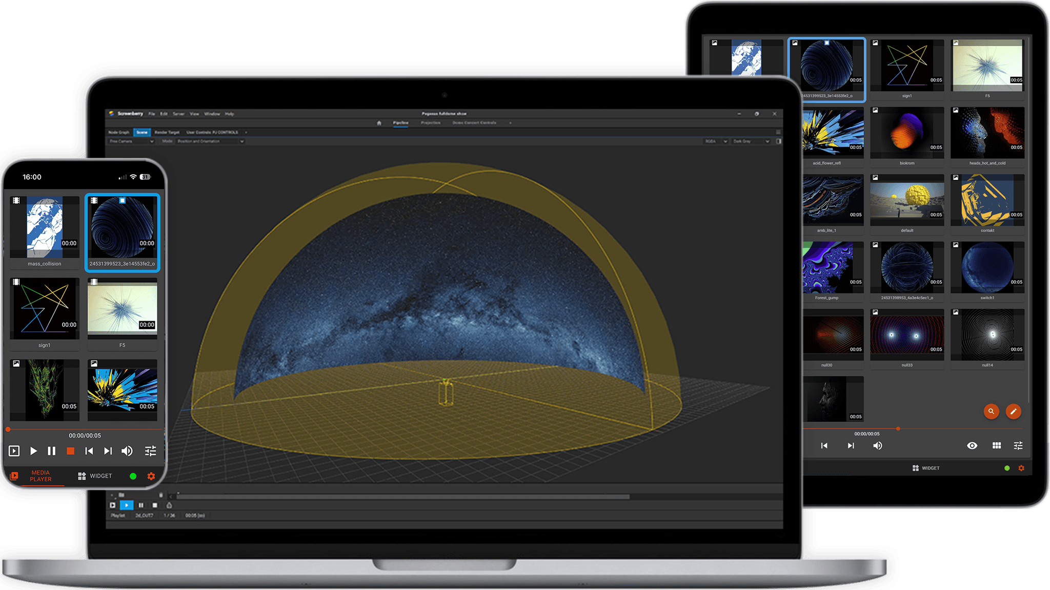 Fulldome & Planetariums | Screenberry